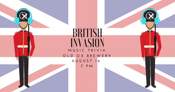 Music Trivia: British Invasion – Old Ox Brewery | Washington DC Brewery ...