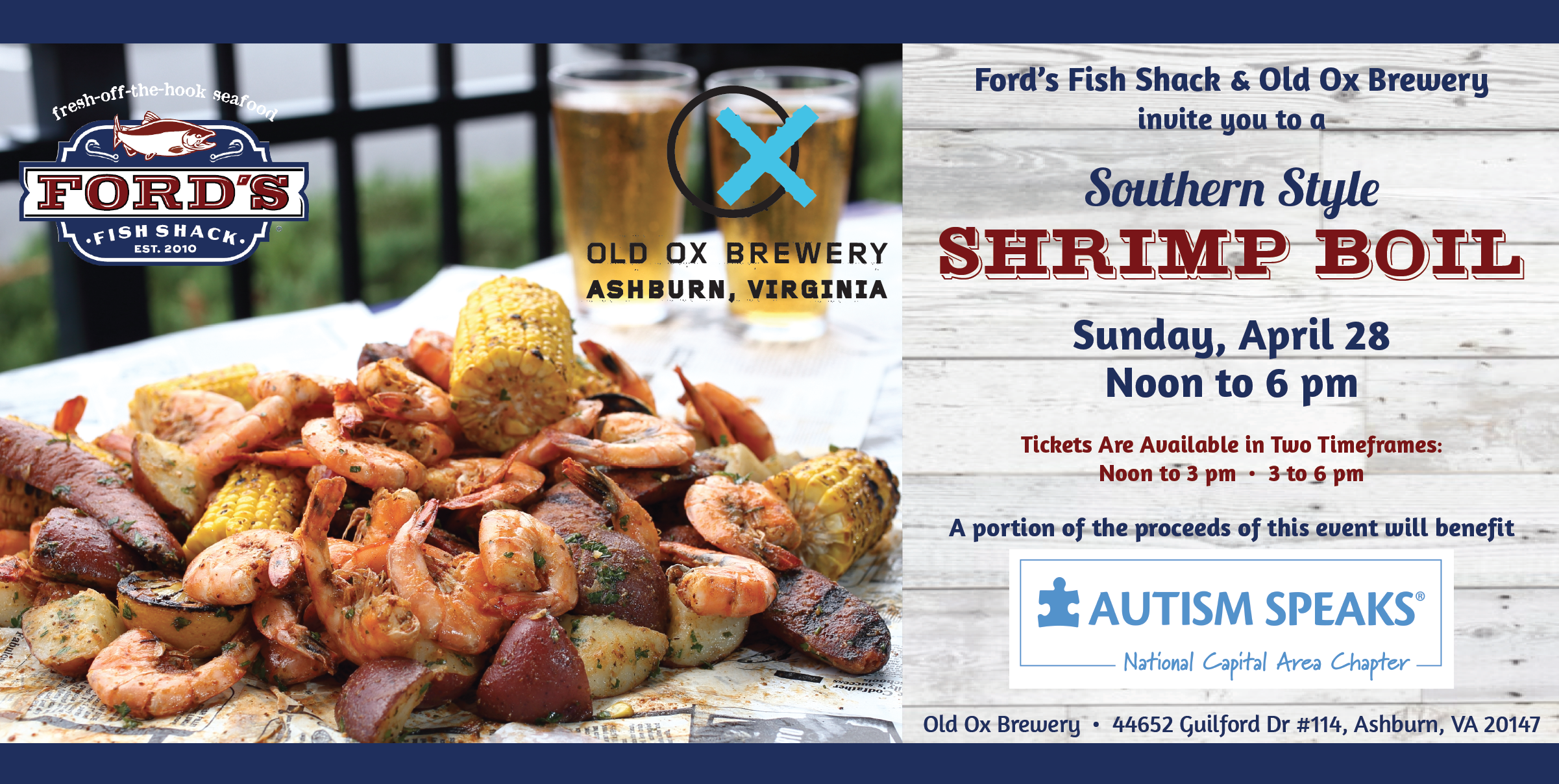 Ford’s Fish Shack – Old Ox Brewery | Washington DC Brewery in Ashburn, VA