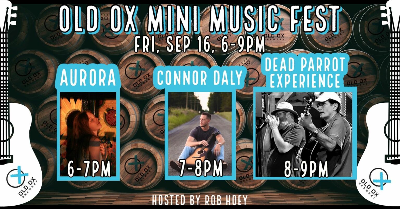 Old Ox Mini Music Fest – Old Ox Brewery | Washington DC Brewery in ...
