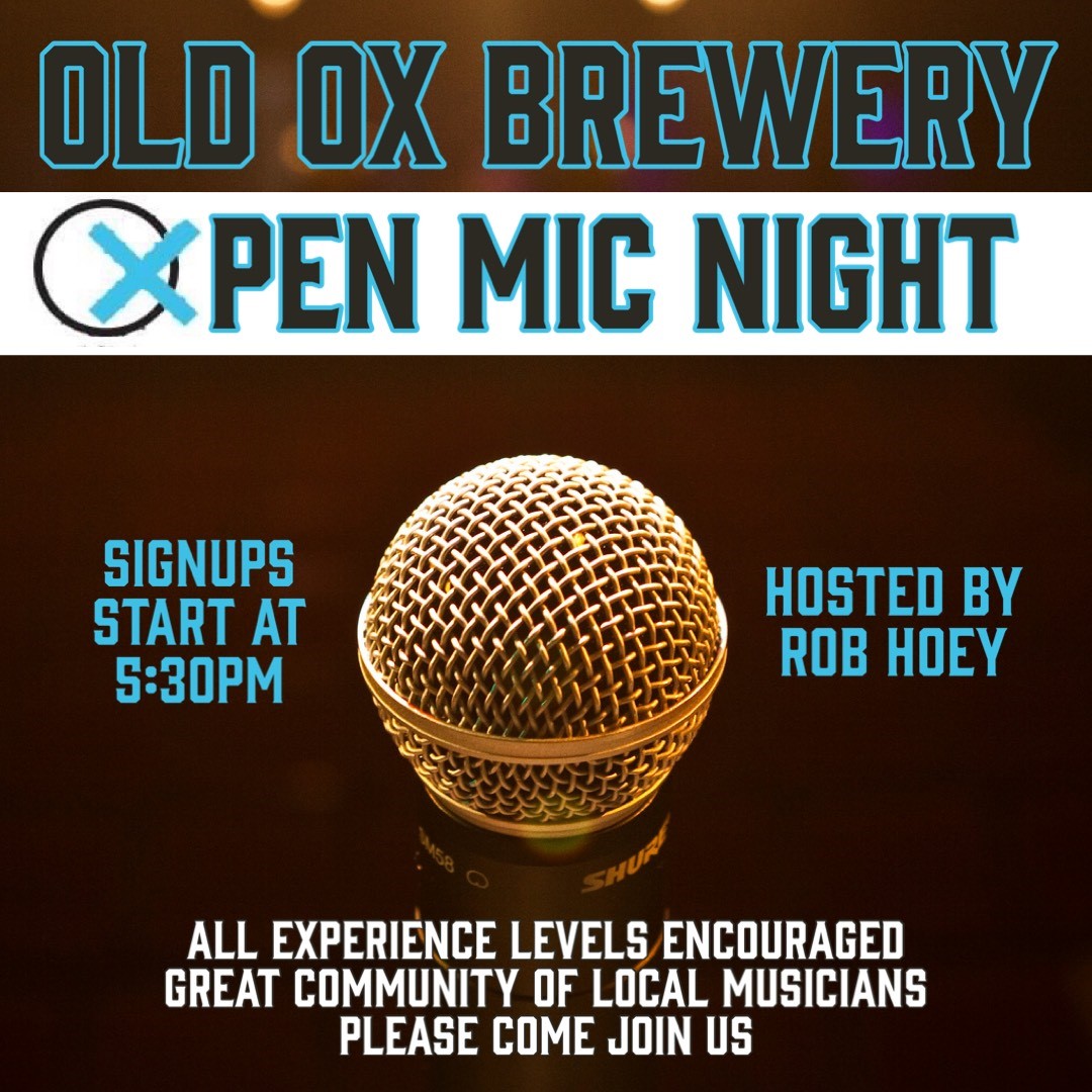 Open Mic Night Old Ox Brewery Washington DC Brewery In Ashburn VA
