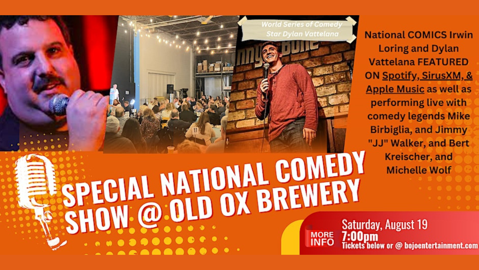 Comedy Duo – Old Ox Brewery | Washington DC Brewery in Ashburn, VA
