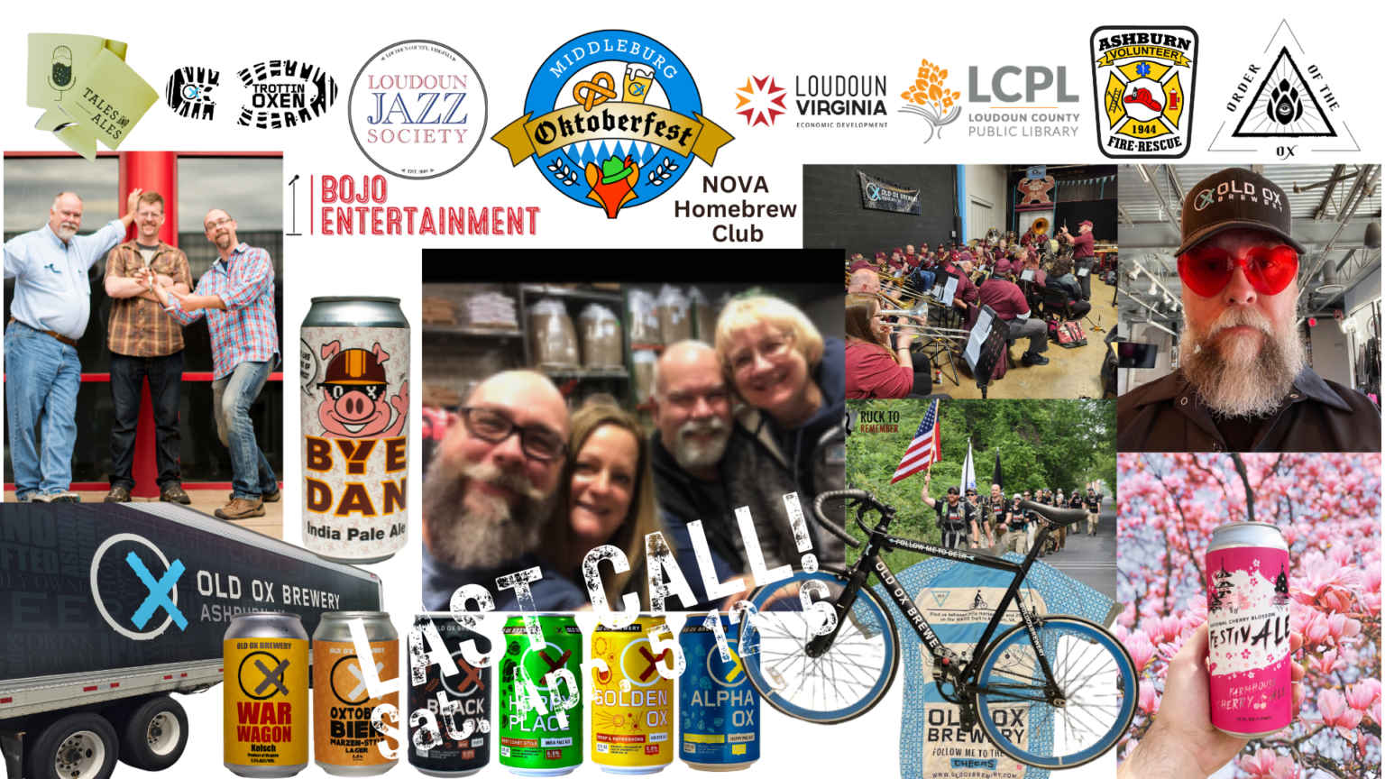 Last Call Party – Old Ox Brewery | Washington DC Brewery in Ashburn, VA